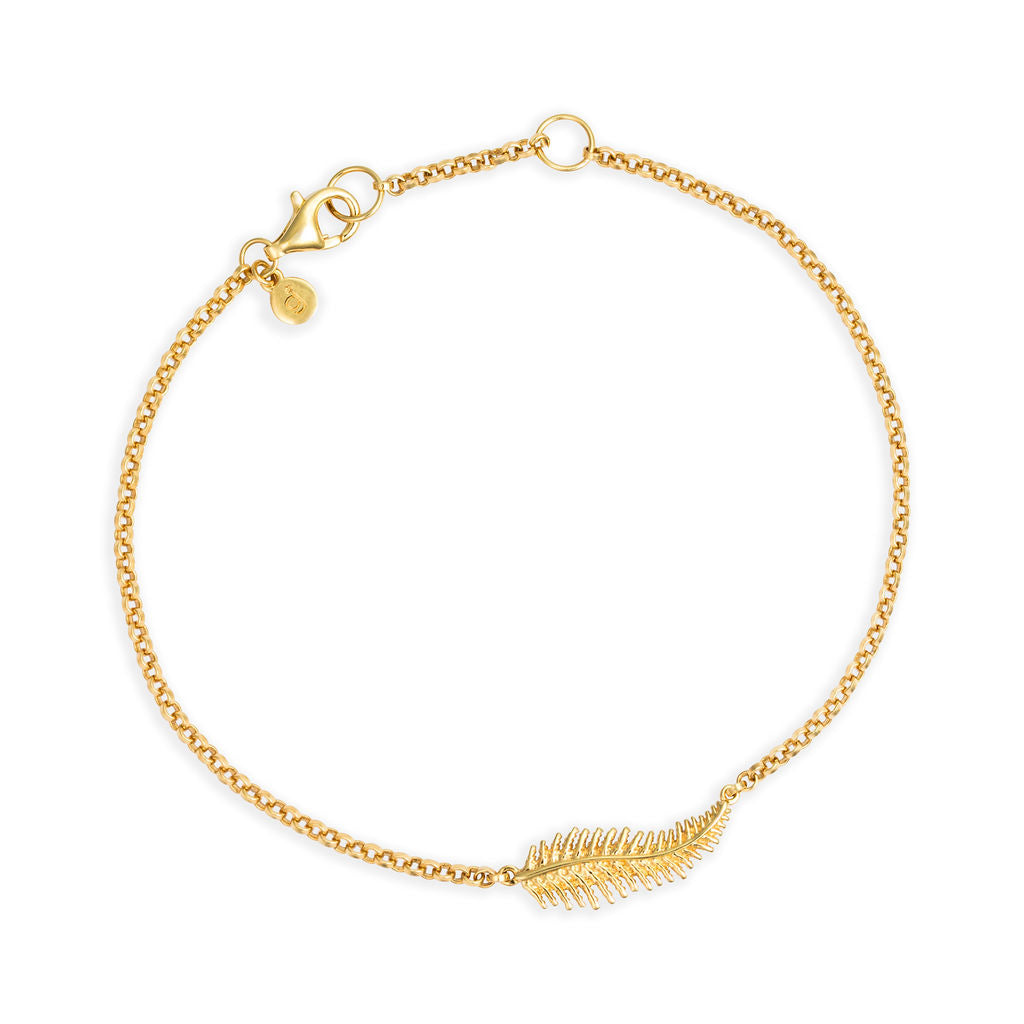 Fern Leaf Bracelet – Gemma J